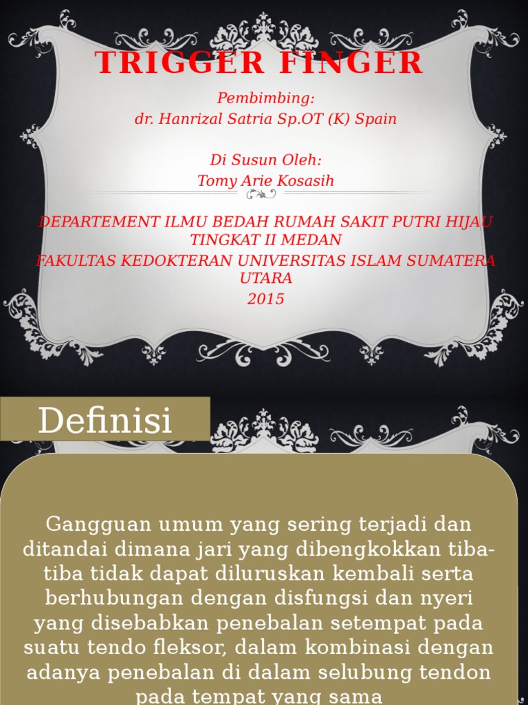 Trigger Finger | PDF