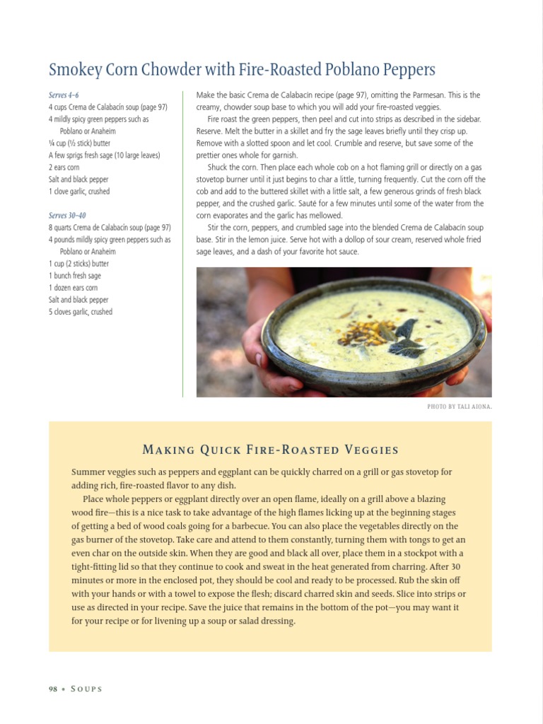 Sample Recipes From The Occidental Arts and Ecology Center Cookbook ...