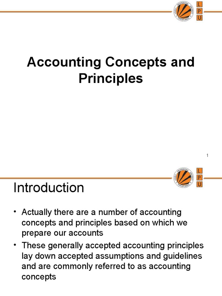 Accounting Concepts and Principles: A Comprehensive Guide to the ...