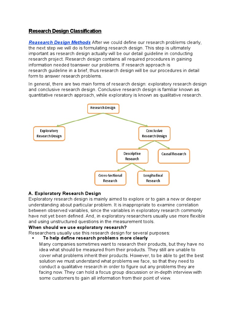 Research Design Classification | PDF | Research Design | Hypothesis