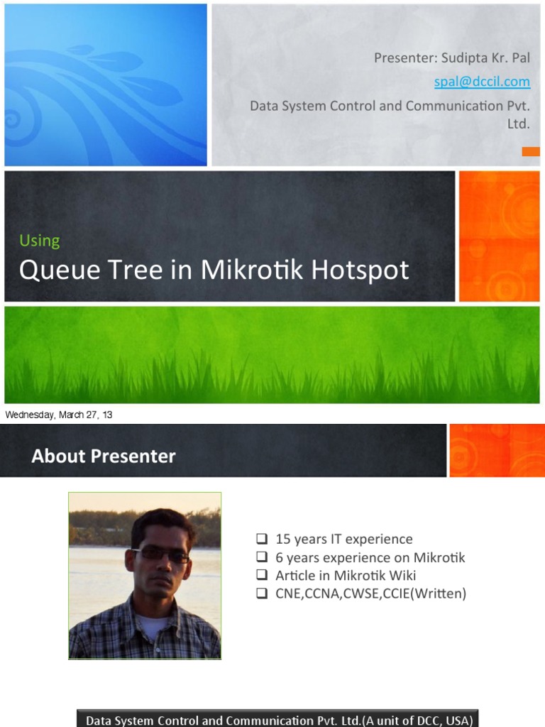 Queue Tree in Mikrotik Hotspot | PDF | Voice Over Ip | Network Packet