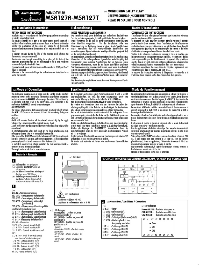 MSR127RTP 57516 2 | PDF | Electrical Equipment | Electrical Components