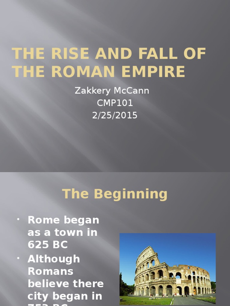 The Rise and Fall of The Roman Empire | PDF | Ancient Rome | Rome