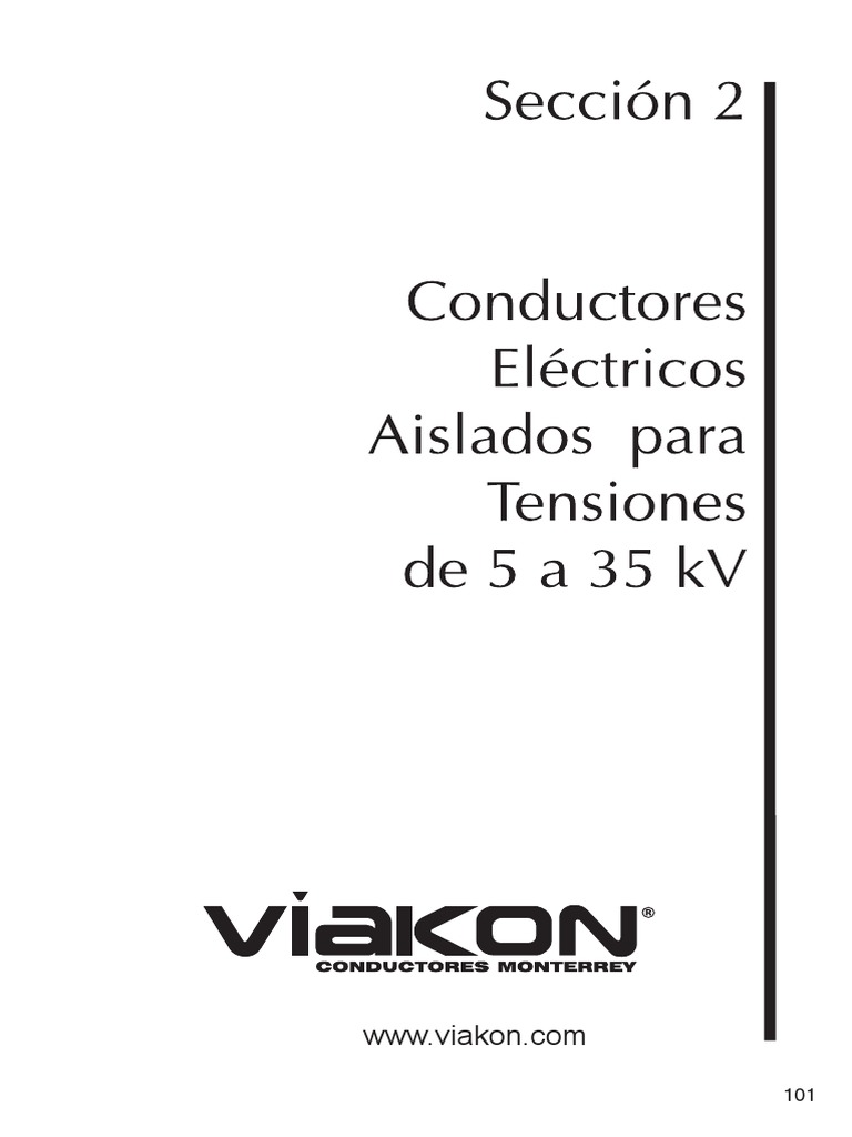Manual Electricista Viakon Capitulo8 | PDF | Conductor electrico ...