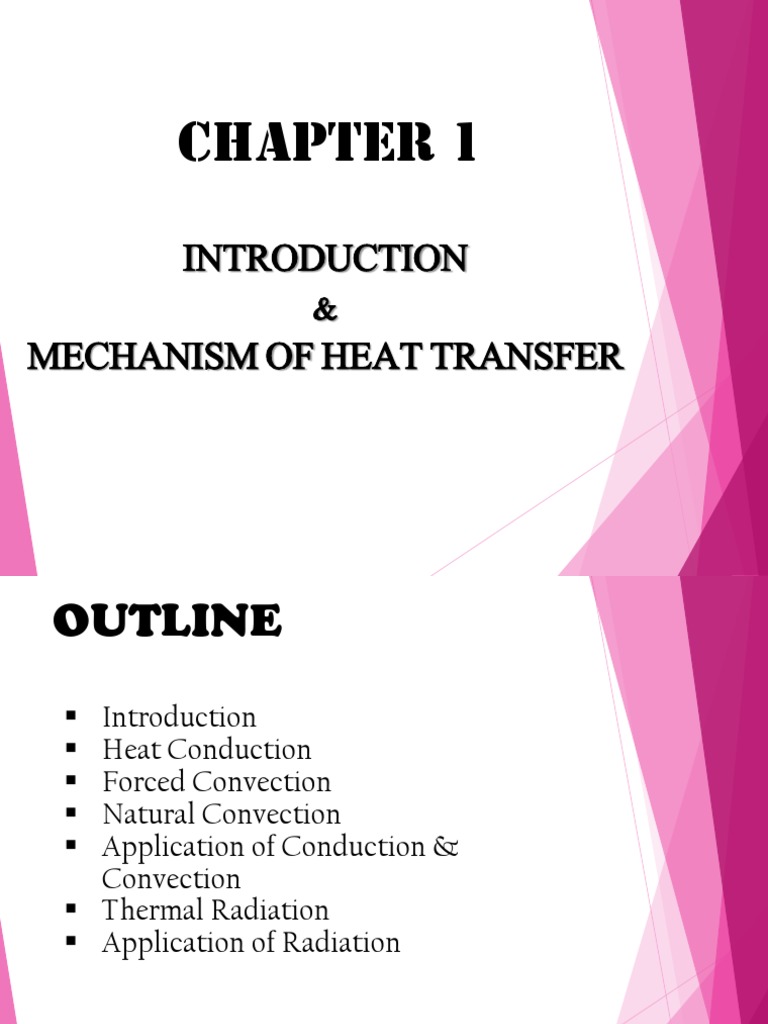 Heat Transfer Notes | PDF | Heat Transfer | Thermal Conduction