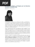 Monografia de Los Derechos Humanos | PDF | Derechos humanos | Mujer