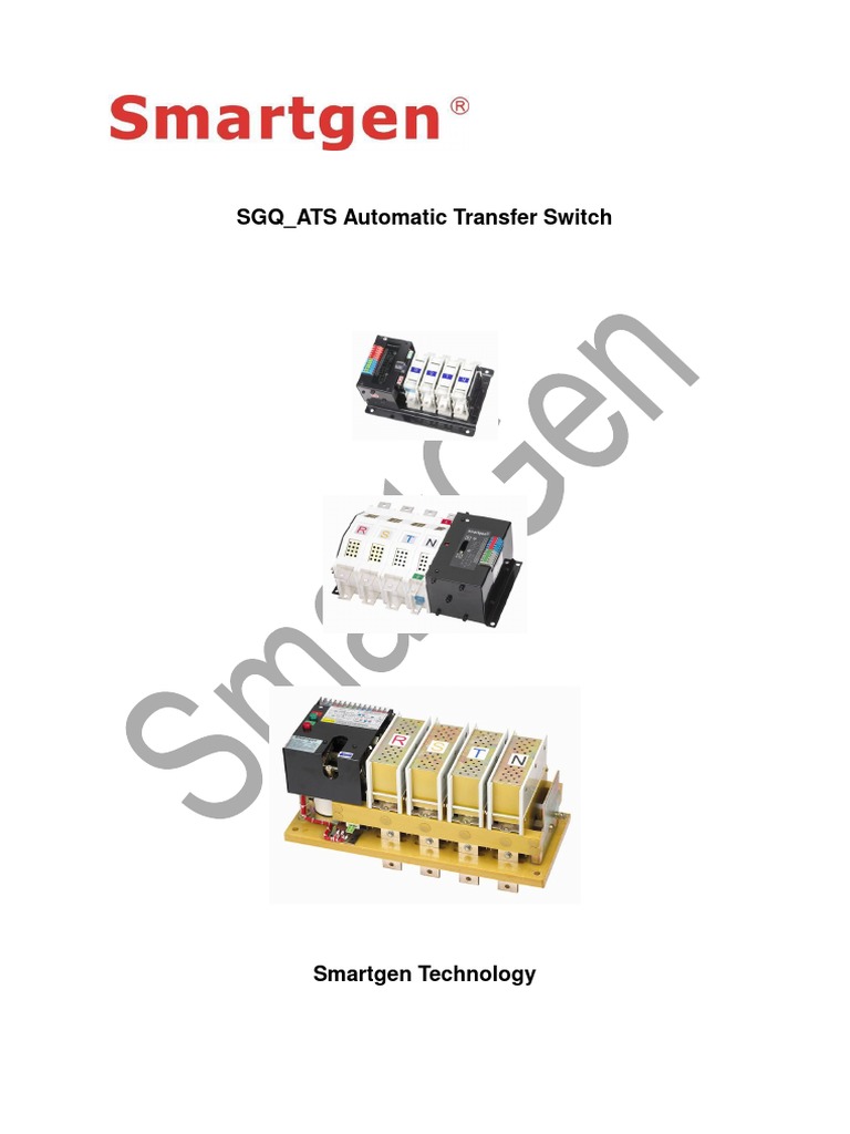 SGQ ATS V2.4 en PDF | PDF | Switch | Power Supply