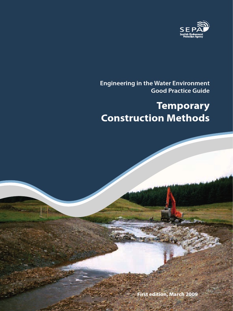 Temporary Water Construction Methods Guide | PDF | Deep Foundation ...