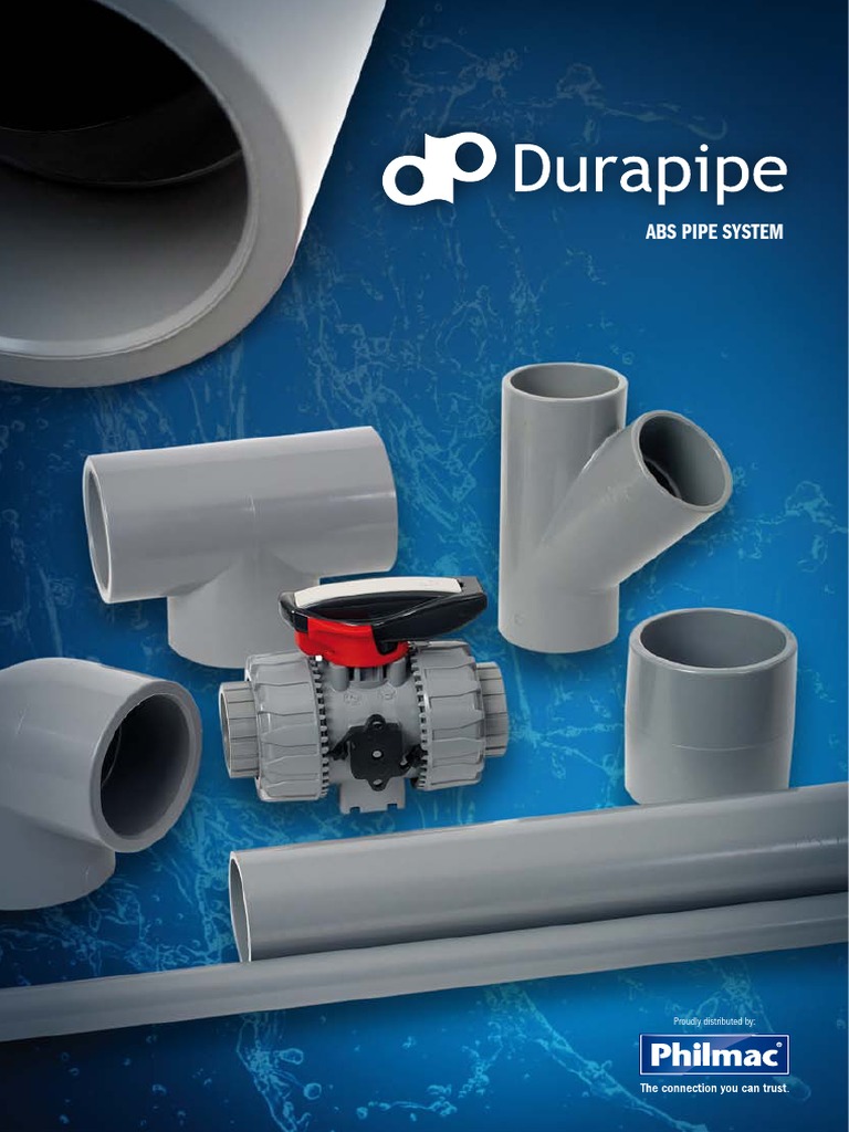 Durapipe Abs Product Brochure | PDF | Pipe (Fluid Conveyance) | Fracture