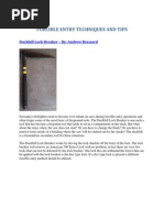 How To Make Your Own Tubular Lockpick | PDF | Tools | Equipment