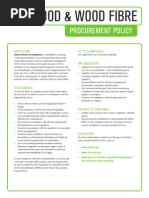 Sample Corporate Procurement Policy | PDF | Forest Stewardship Council ...
