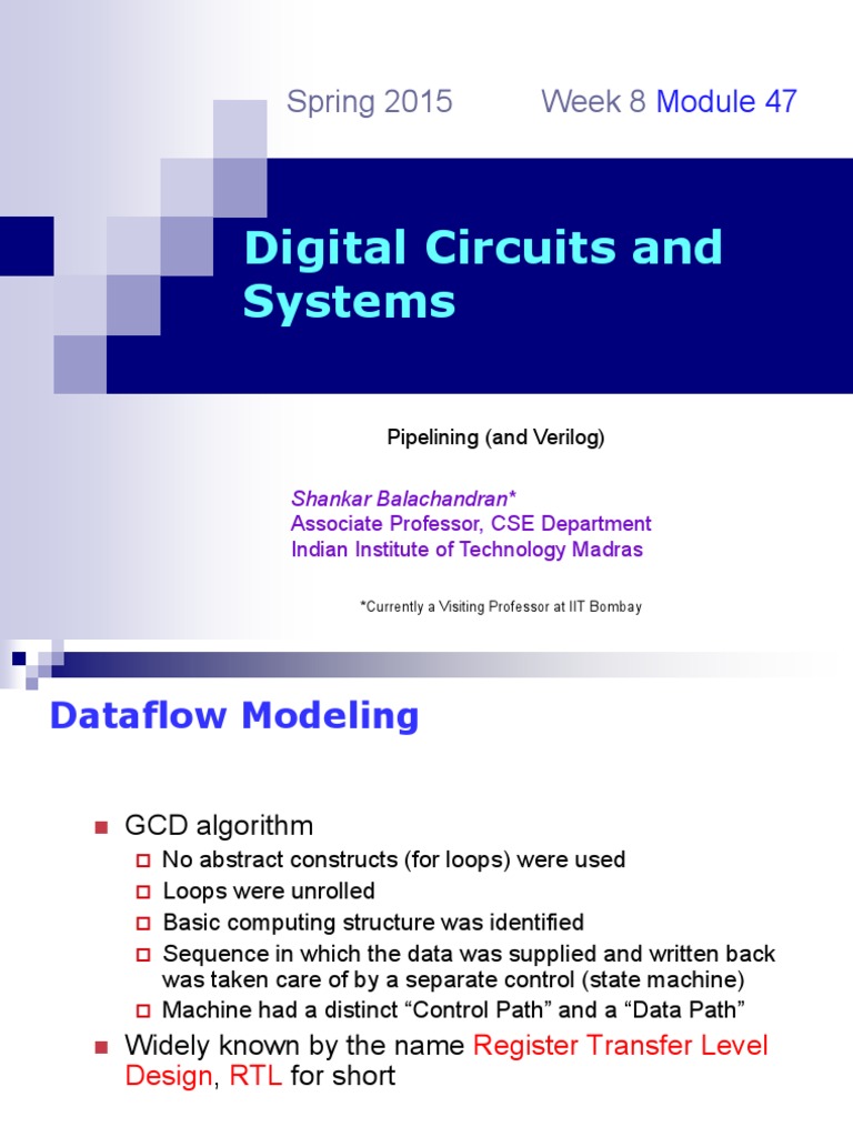 Pipelining Verilog | PDF | Real Time Computing | Electronic Design Pipelining Verilog | PDF | Real Time Computing | Electronic Design