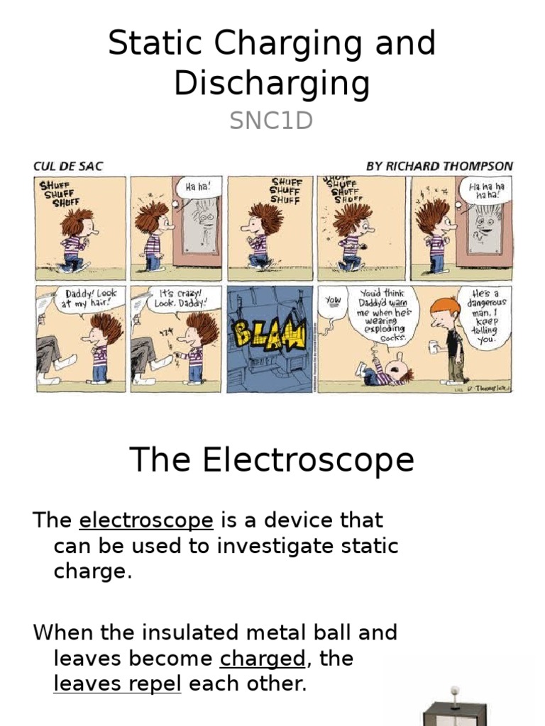 Understanding Static Charge and Discharge | PDF | Technology ...