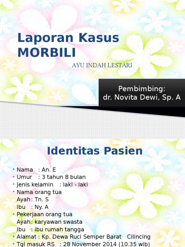 Laporan Kasus Morbili | PDF