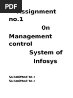 Organizational Structure of Infosys | PDF | Revenue | Corporations