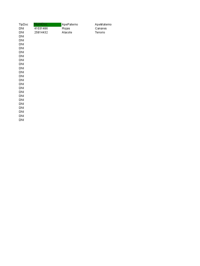 TRAMA. (2) Modelo de Formato para Asegurar Al Personal en El SCTR. | PDF | Informática ...