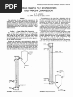 Design of Rising and Falling Film Evaporators | PDF | Heat Exchanger ...