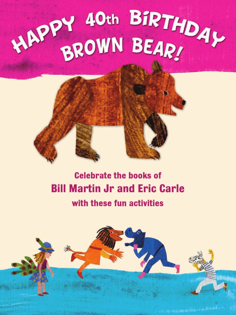 Brown Bear What Do You See Activity Book | PDF