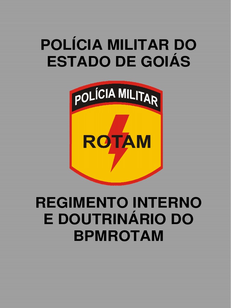 Nova Doutrina de Rotam A5 | PDF | Polícia | Tráfego