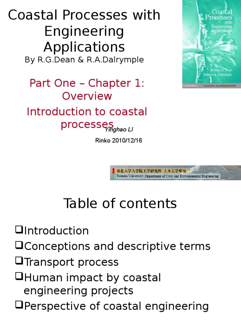 Coastal Processes With Engineering Applications | PDF | Beach | Coast
