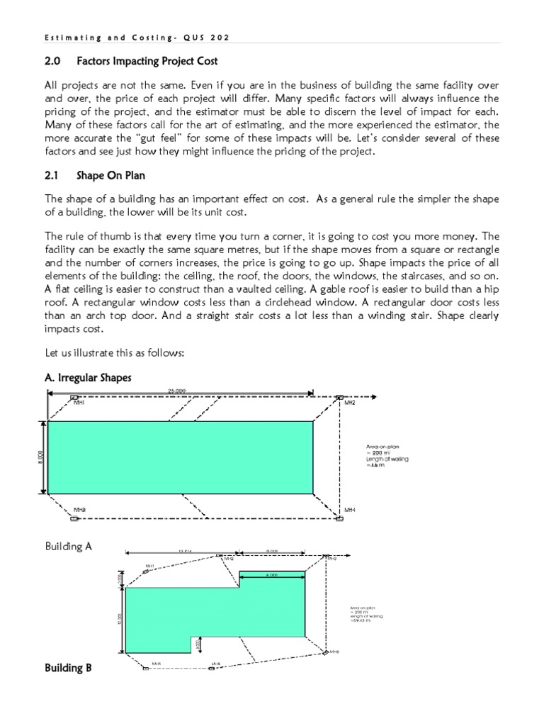 Factors Affecting Construction Cost | PDF | General Contractor | Labour ...