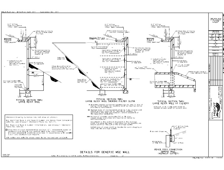 MSE_Wall_02 | Pipe (Fluid Conveyance) | Drainage