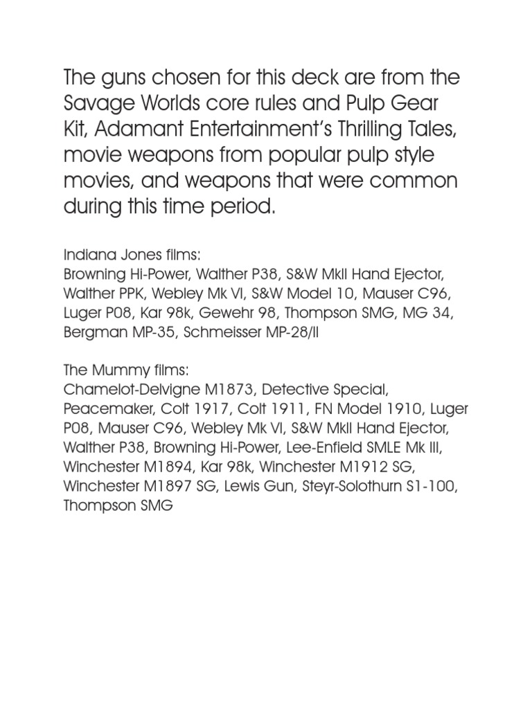 Pulp Guns 1 | PDF