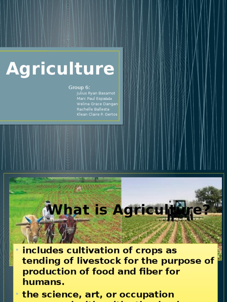 Agriculture | PDF