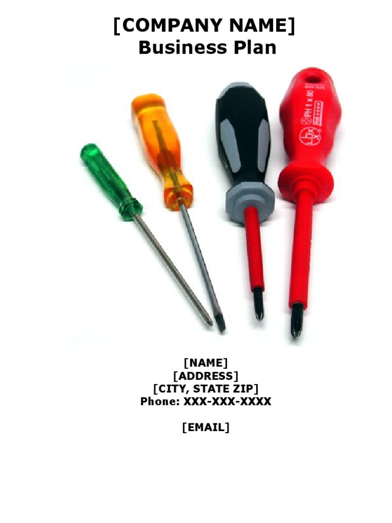 Business Plan Hardware Store | PDF | Balance Sheet | Revenue