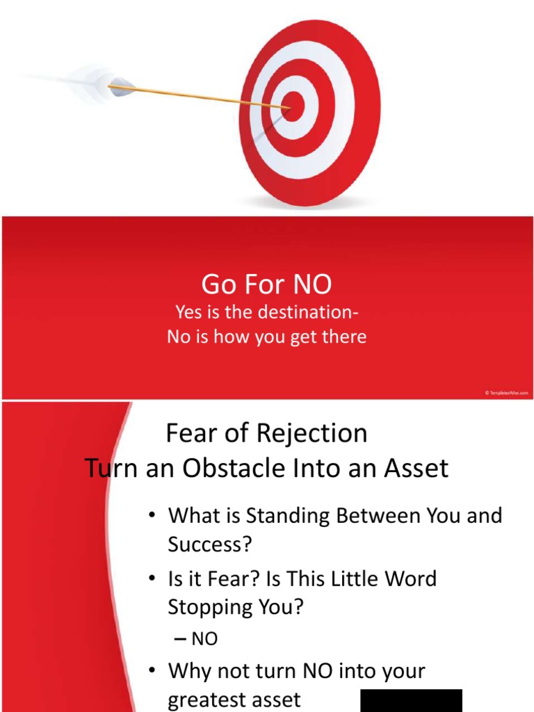 Mastering Rejection for Success | PDF | Sales