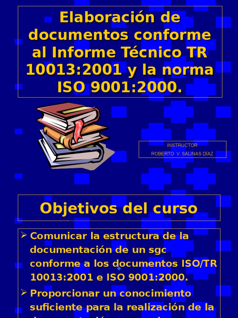 Elaboración de Documentos TR 10013 | PDF | Calidad (comercial) | Planificación