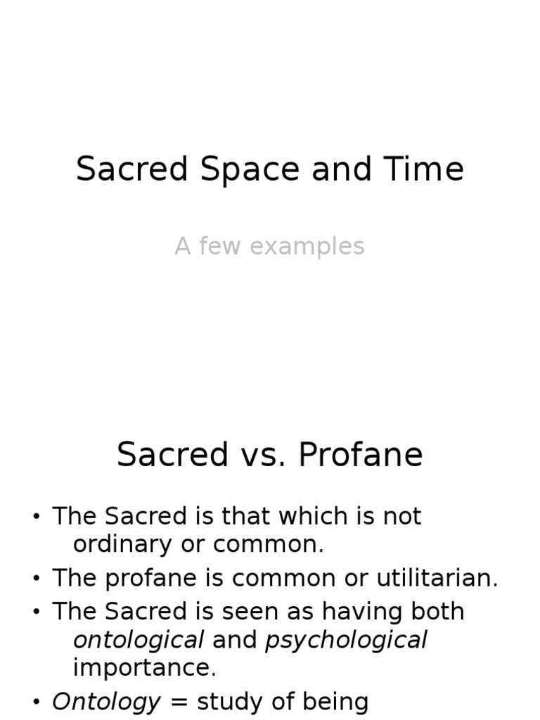 Sacred Space and Time | PDF | Hajj | Sacred