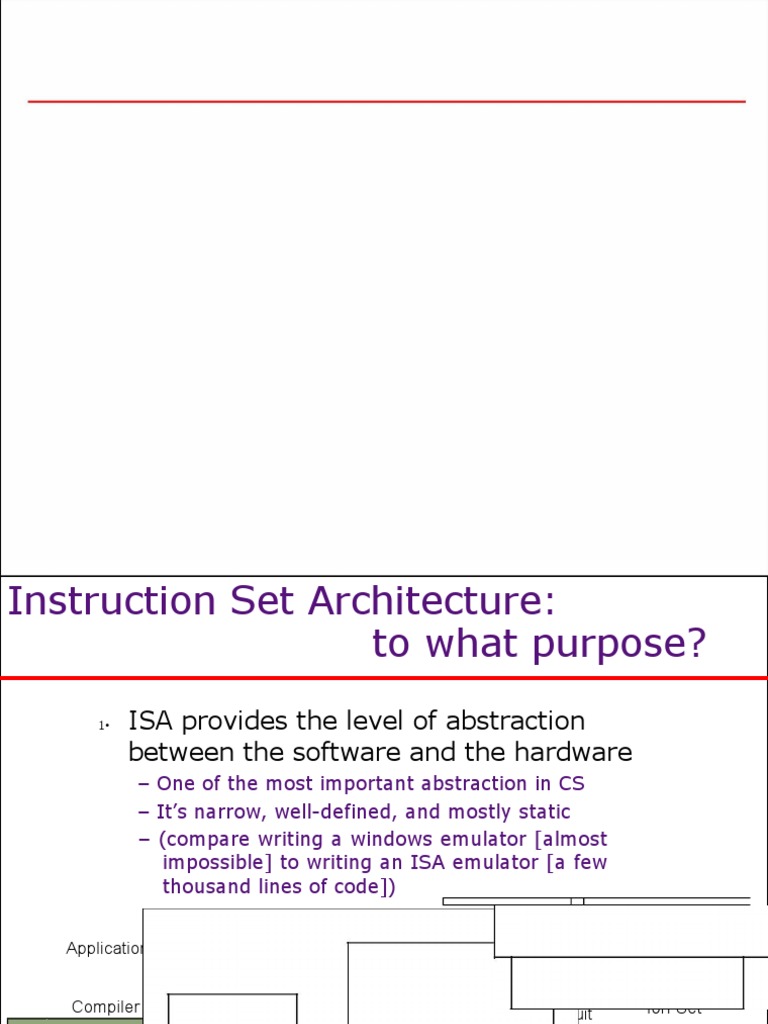 08 Isa | Download Free PDF | Instruction Set | 64 Bit Computing