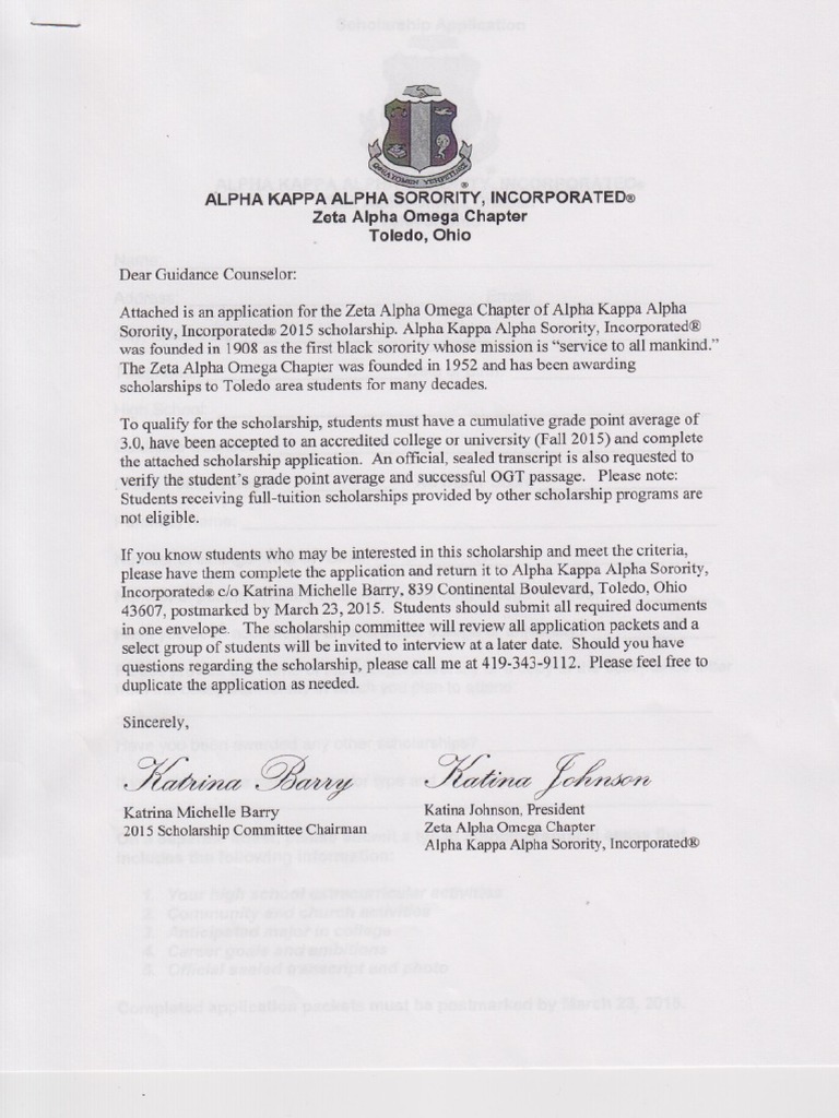 Alpha Kappa Alpha | PDF