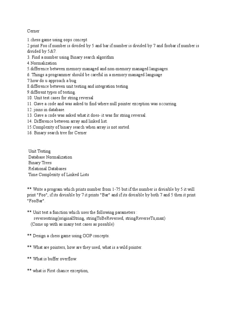 Cerner | Download Free PDF | Pointer (Computer Programming) | Databases