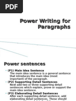 Perfect Paragraph Writing Activity | PDF | Toothbrush