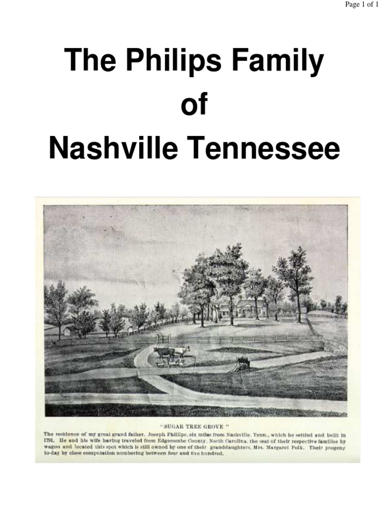 The Philips Family of Nashville Tennessee | PDF | Virginia | World Wide Web