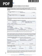 Check List Reembolso - Programacion Gmm-Metlife 09 2021 | PDF