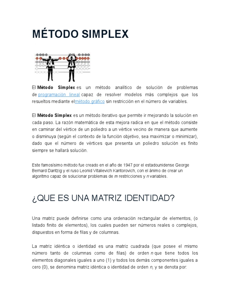 Método Simplex