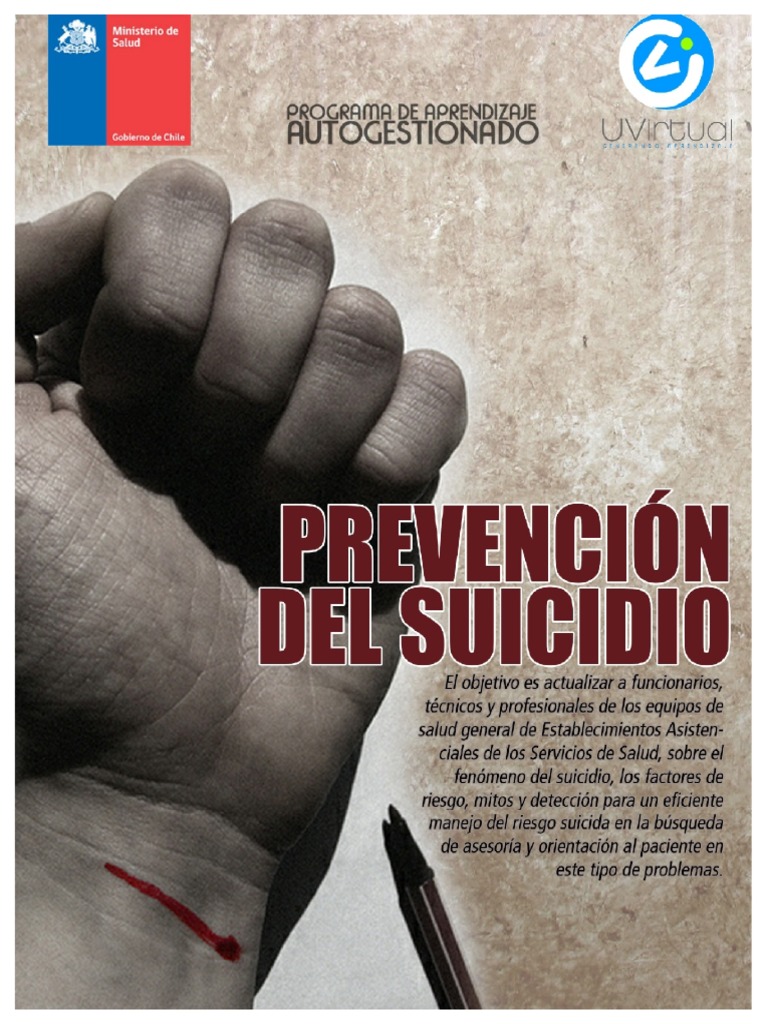 1 Manual de Prevencion de Suicidio 2012 | PDF