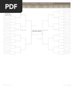 10 Team Round Robin Printable Tournament Bracket | PDF | Tournament ...