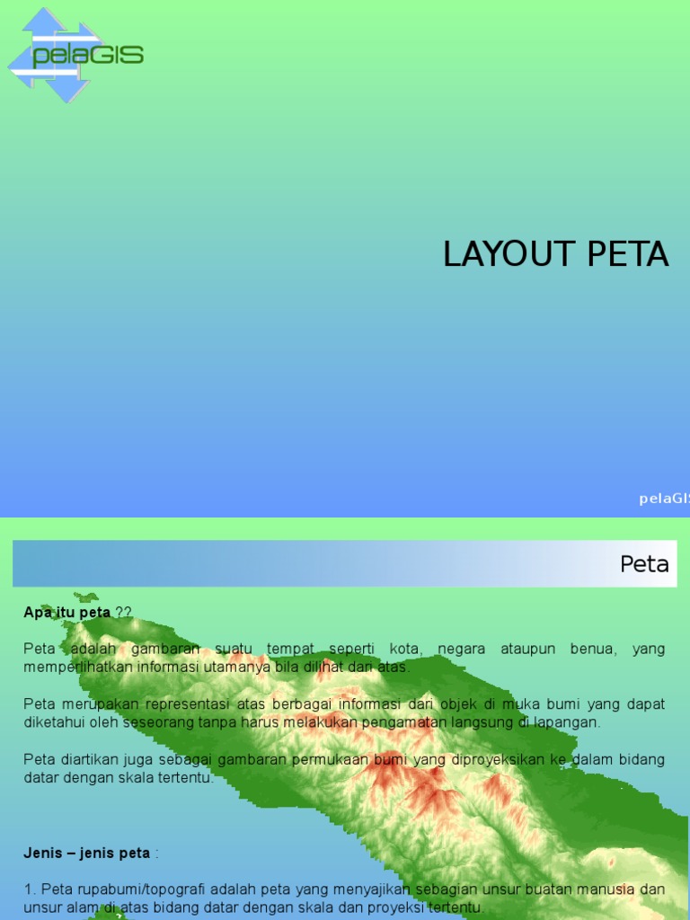 Layout Peta | PDF