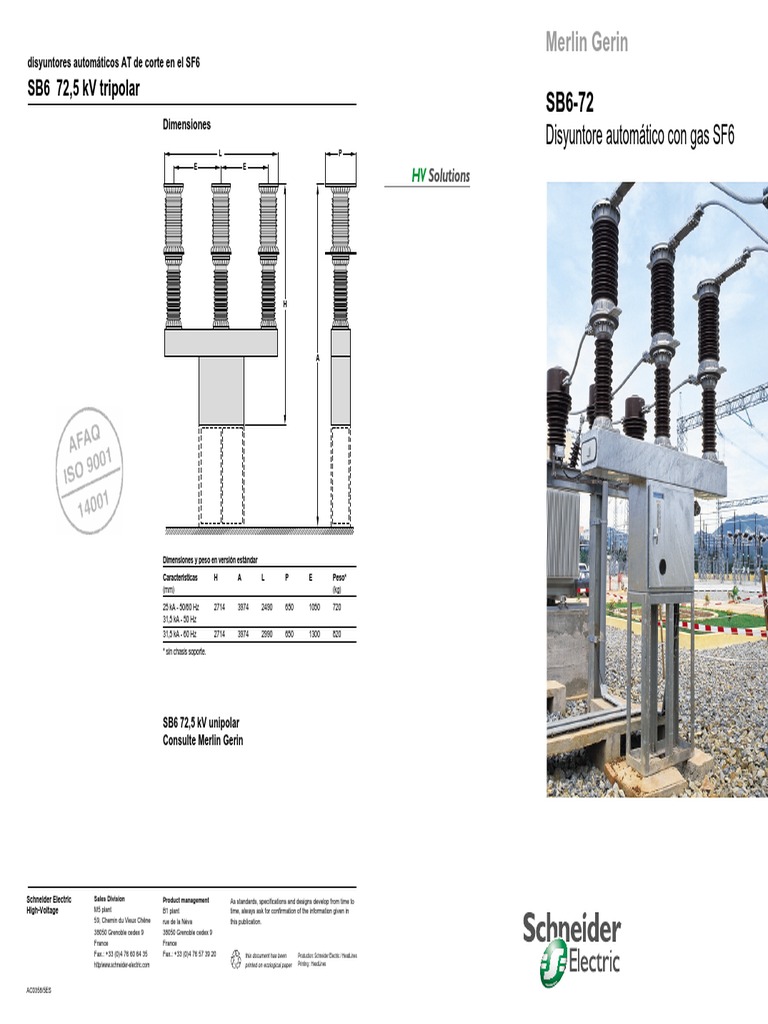 Interruptor (SB6 72) | PDF | Electromagnetismo | Fuerza