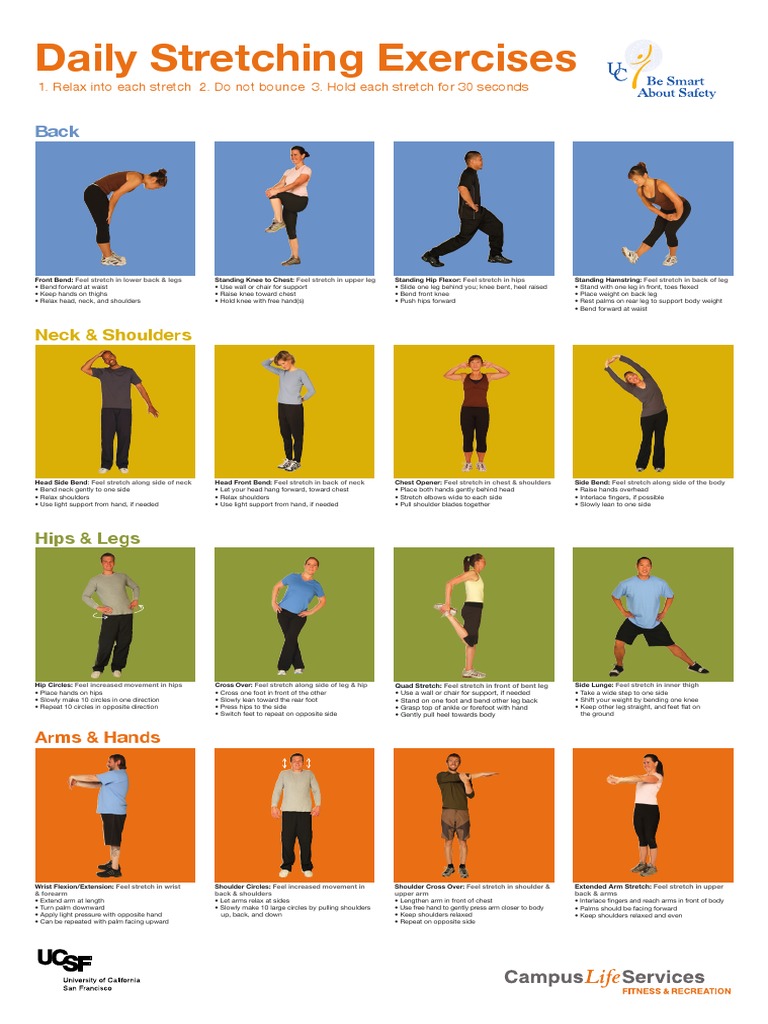 Stretching Chart