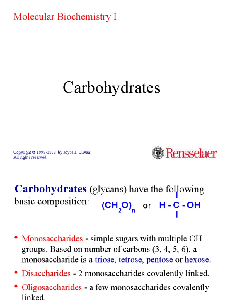 Carbohydrates | PDF