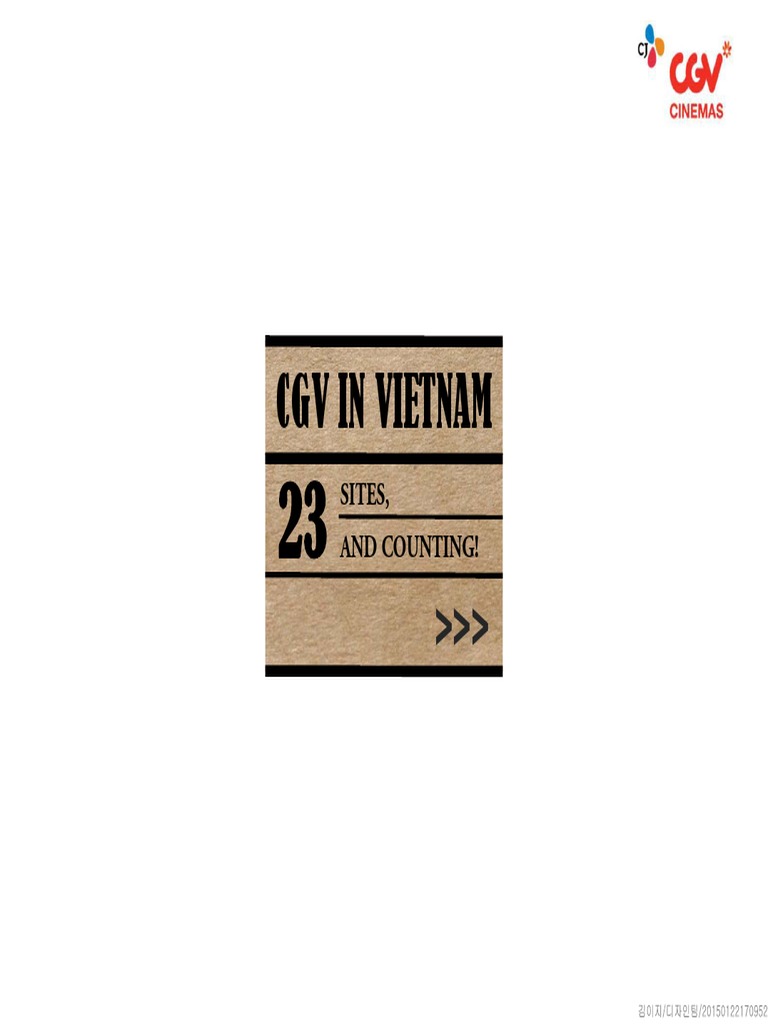 CGV Design - Vietnam - 2015 01 PDF | PDF | Movie Theater | Leisure