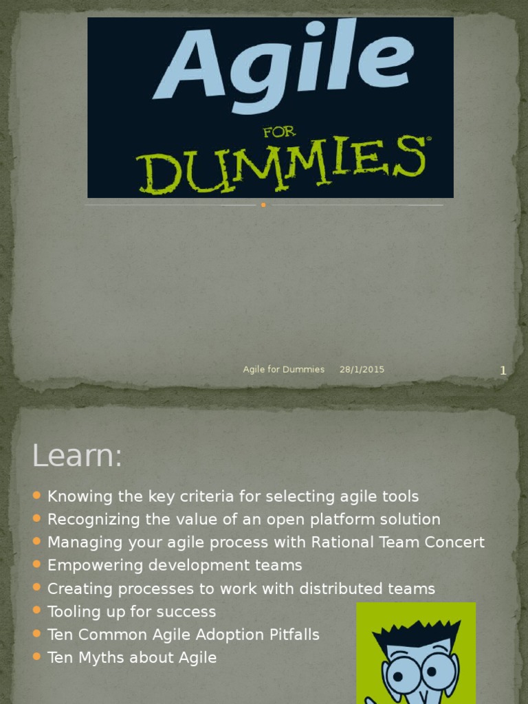 28/1/2015 Agile For Dummies | PDF | Agile Software Development ...