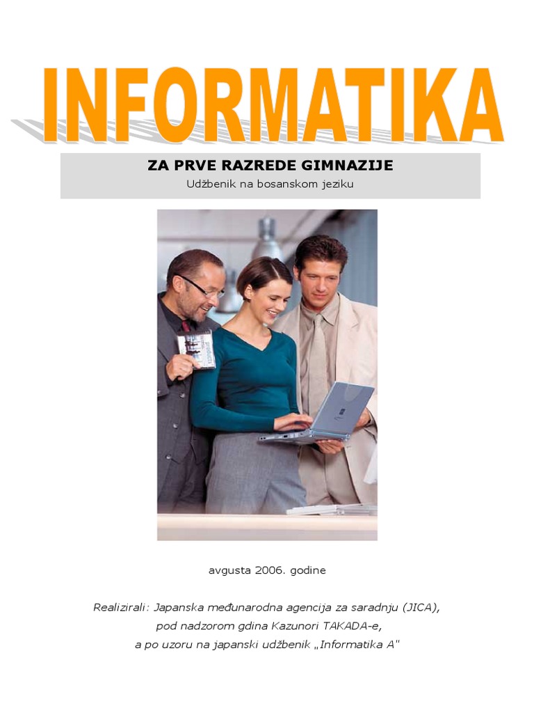 Informatika Za Prvi Razred Gimnazije | PDF