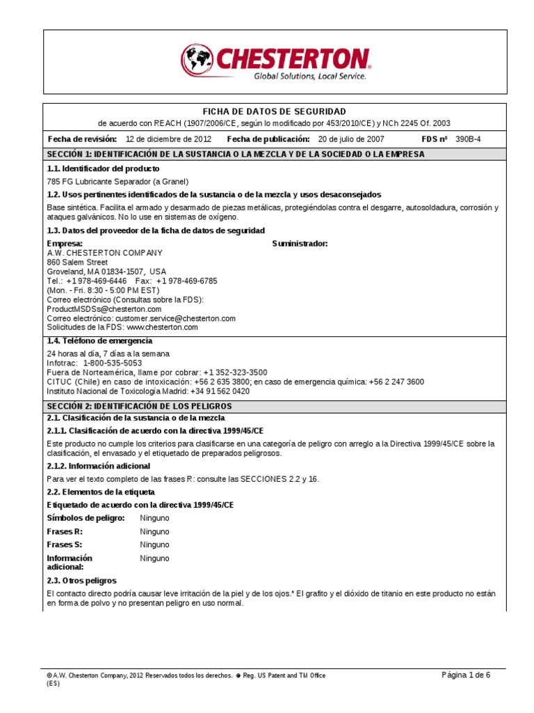 Chesterton 785 | Descargar gratis PDF | Cáncer | Carbón