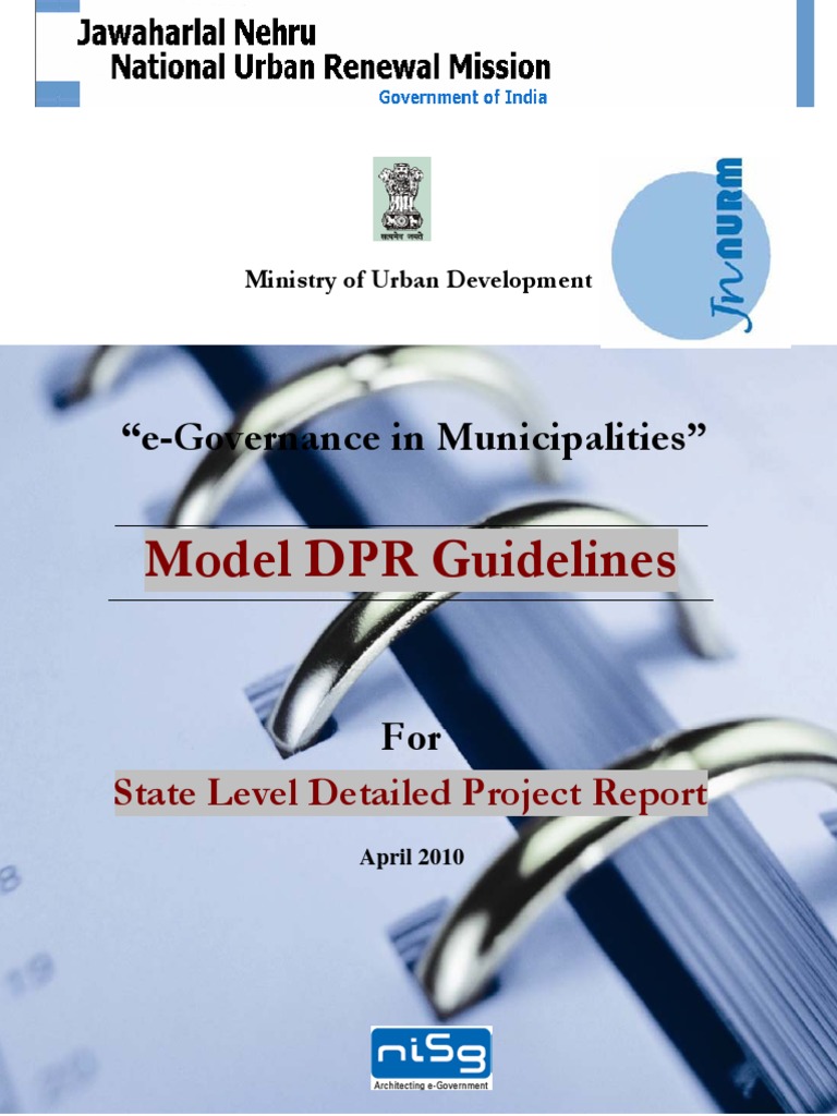 Model DPR Guidelines | PDF | Business Process | E Government